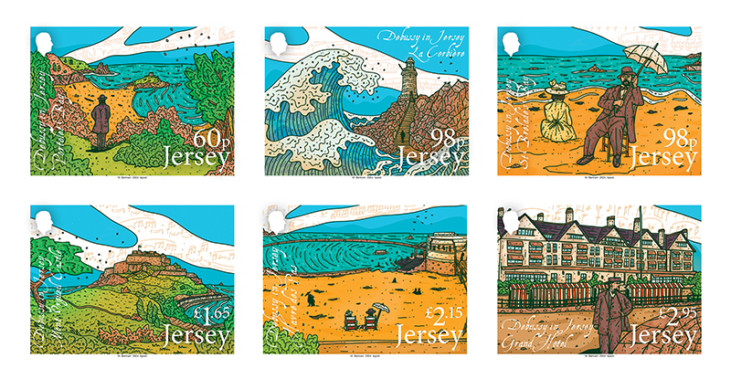 Jersey Post New Issue Commemorates the work of French Composer Claude ...