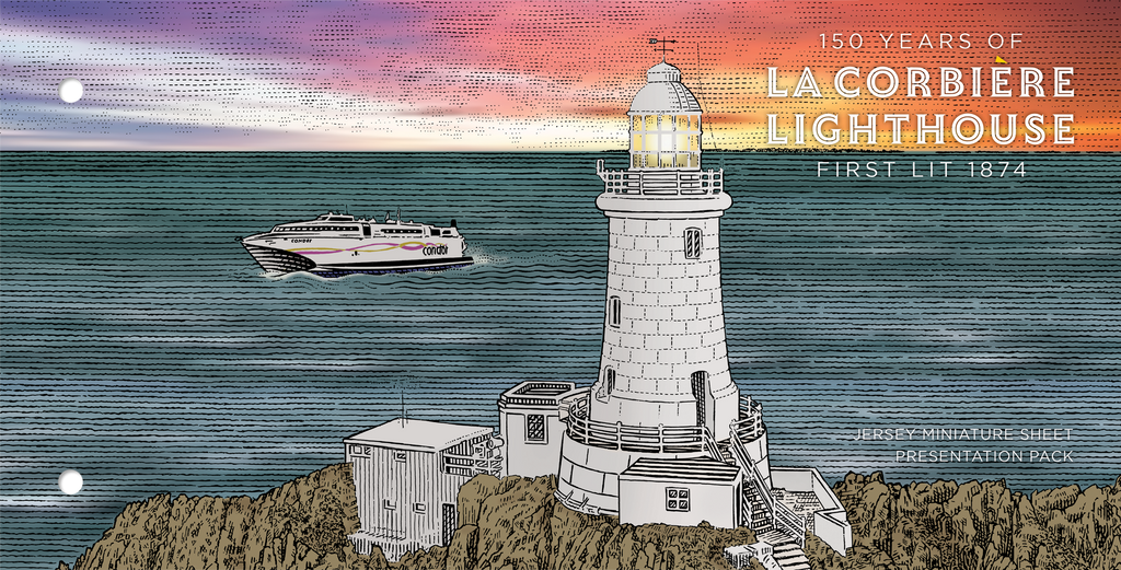 150 Years of La Corbière Lighthouse: First Lit 1874 - Miniature Sheet ...