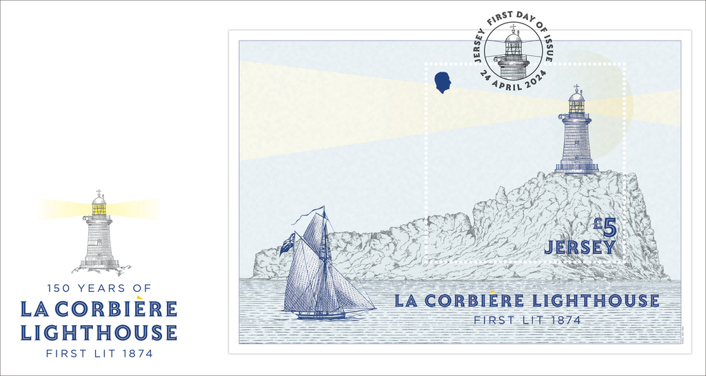150 Years of La Corbière Lighthouse: First Lit 1874 - Miniature Sheet ...