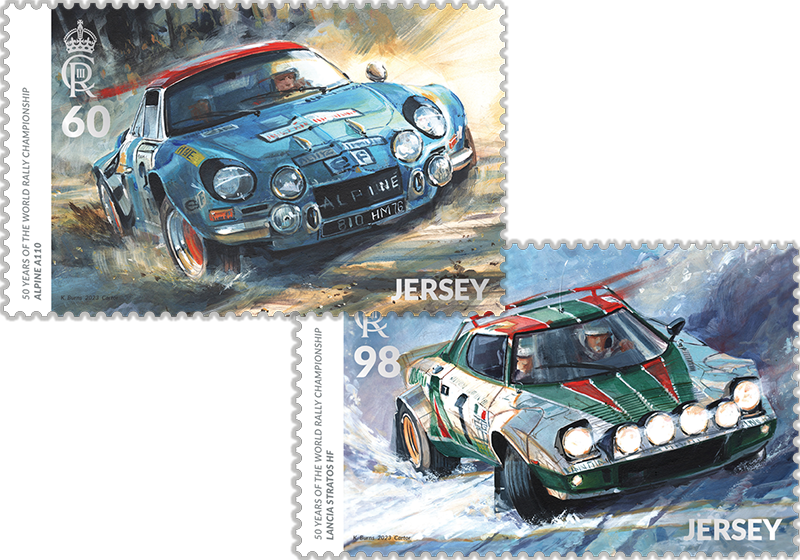 World Rally Championships - Pocket Money Set – Jersey Stamps