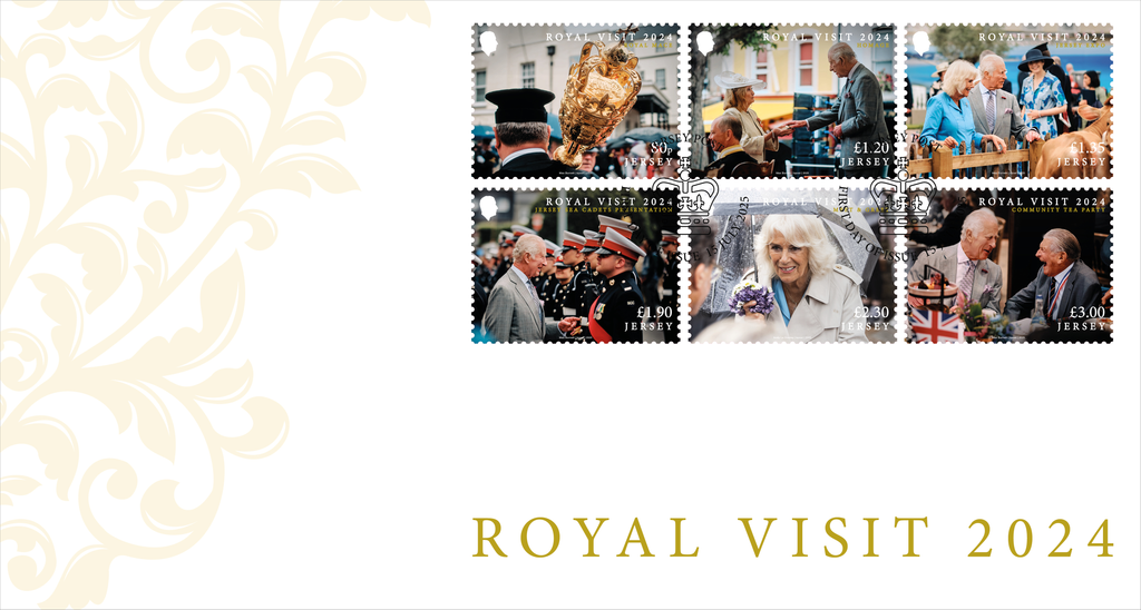 Royal Visit 2024 - Stamps First Day Cover – Jersey Stamps