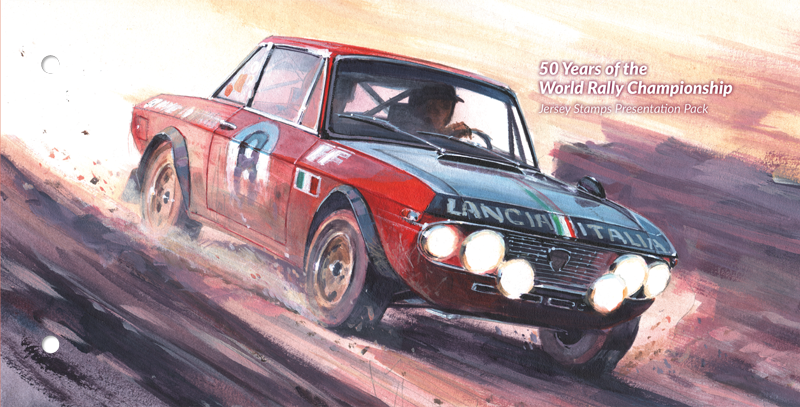 World Rally Championships - Stamps Presentation Pack – Jersey Stamps