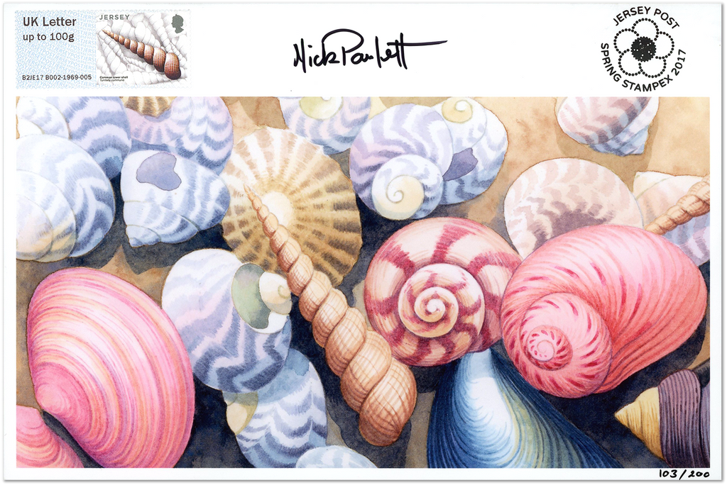Shell artwork: Limited Edition signed & numbered print with stamp & St ...